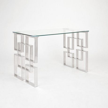 Click here for Home Gear Colt Desk Silver 47 In X 24 In prices