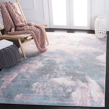 Click here for Safavieh Glacier Landen Abstract Area Rug Pink / B... prices