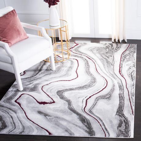 Click here for Safavieh Craft Angjelko Abstract Area Rug Grey / W... prices