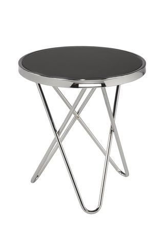 Click here for Brassex Inc Caden Accent Table  Chrome Chrome 17 prices