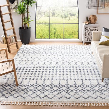 Click here for Safavieh Berber Fringe Phillip Aztec Shag Area Rug... prices