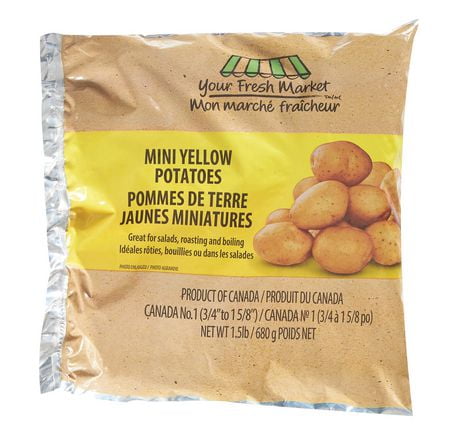 Your Fresh Market Mini Yellow Potatoes | Walmart Canada
