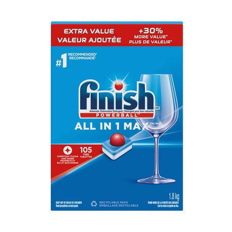 Finish Dishwasher Detergent & Pods | Walmart.ca