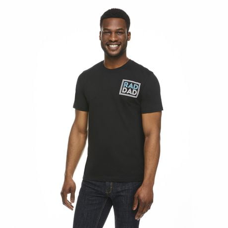 Click here for George Mens Fathers Day Graphic Tee Black L prices