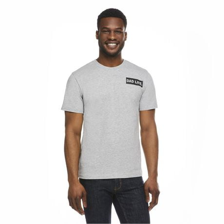 Click here for George Mens Fathers Day Graphic Tee Grey S prices
