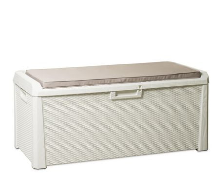 TOOMAX Santorini Plus 19.4 Cu. Ft. Outdoor Deck Box with Cushion ...