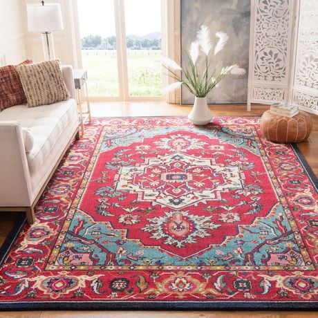 Click here for Safavieh Monaco Vivyan Traditional Area Rug Red /... prices