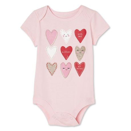 Click here for George Baby Girls Valentines Day Short Sleeve Body... prices