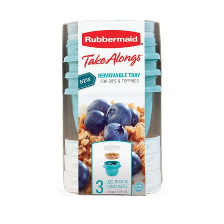 Click here for Rubbermaid Takealongs Yogurt & Go Food Containers prices