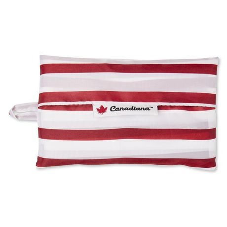 Click here for Canadiana Unisex Stripe Reusable Shopper Red One S... prices