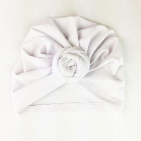 Click here for Baby Wisp - Infant Turban Knot Hat - White White 6... prices