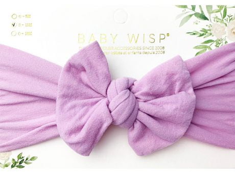 Click here for Baby Wisp - Infant Headwrap Nylon Bow Headband - M... prices