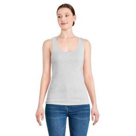 George Women's Core Rib Tank, Sizes XS-XXL - Walmart.ca