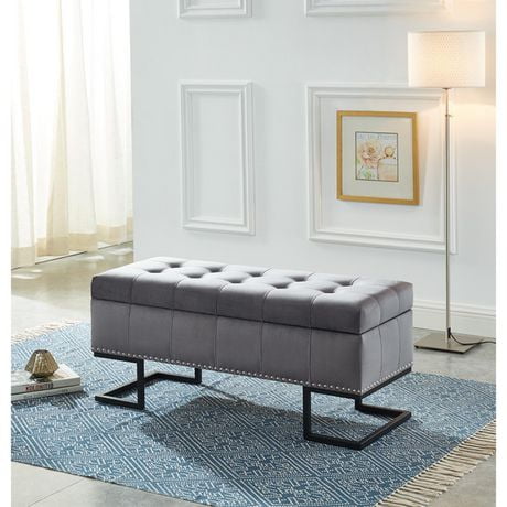 Click here for Ih Casa D Cor Imperial Tufted Double Ottoman With... prices