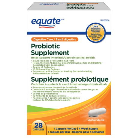 Equate Probiotic Supplement | Walmart Canada