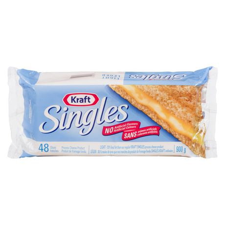 Kraft Singles Light Process Cheese Slices | Walmart Canada