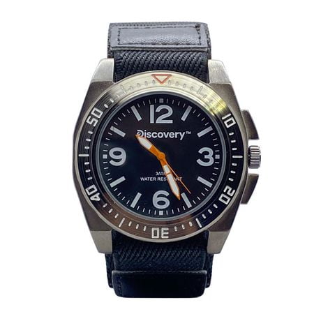 Click here for Accutime Watch Discovery Mens Analog Watch Black prices