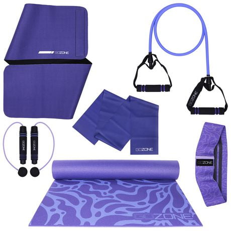 GoZone Dorm Fitness Kit – Purple | Walmart Canada