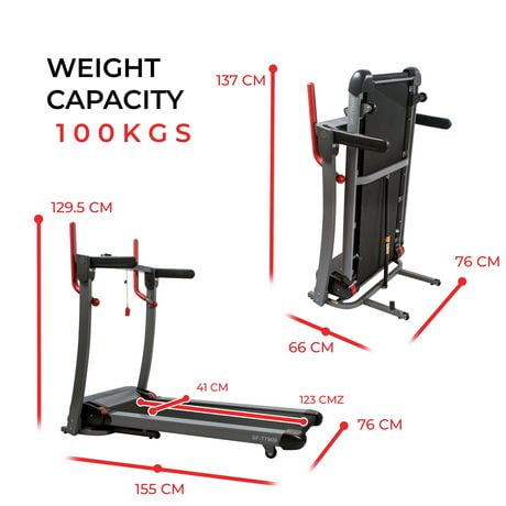 Sunny Health & Fitness Incline Treadmill with Bluetooth Speakers and ...