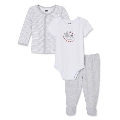Click here for Love Ellen Degeneres Infants Unisex Cardigan 3-Pie... prices