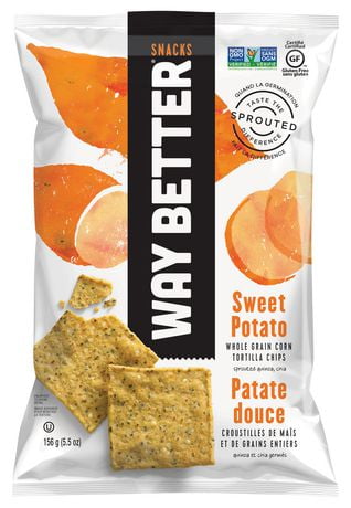 Way Better Snacks Sweet Potato Tortilla Chips - Walmart.ca