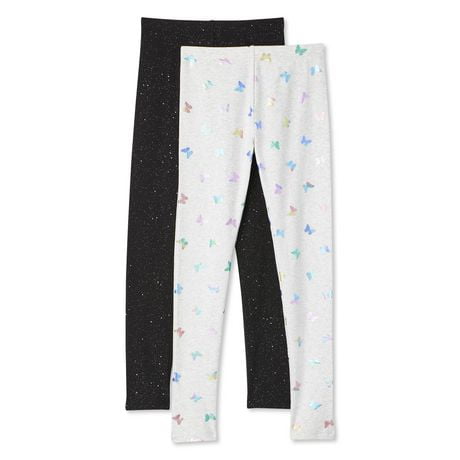 Click here for George Girls Jersey Leggings 2-Pack Grey S prices