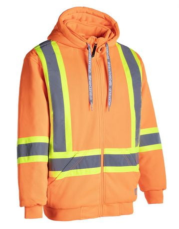 Click here for Forcefield Safety Quilted Hoodie Orange Xl prices