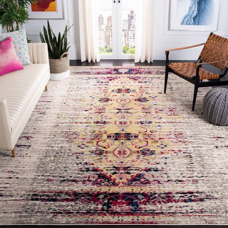 Click here for Safavieh Monaco Elsdon Abstract Area Rug Ivory / P... prices