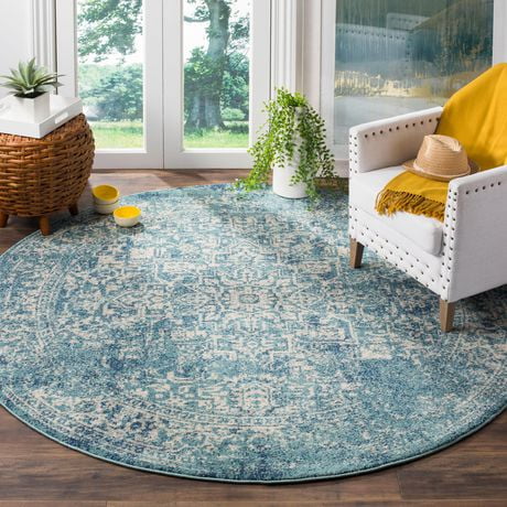 Click here for Safavieh Evoke Trena Traditional Area Rug Blue / I... prices
