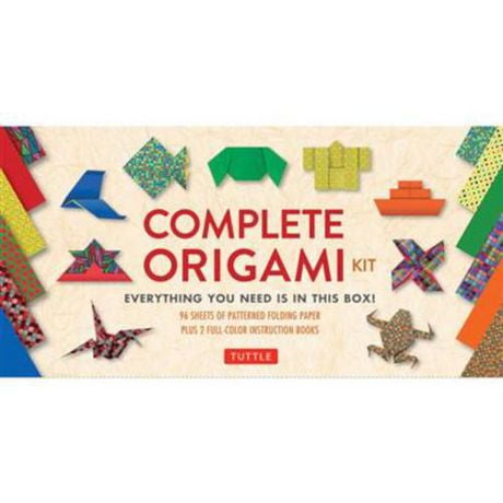 Complete Origami Kit [Kit with 2 Origami How-to Books, 98 Papers, 30 ...