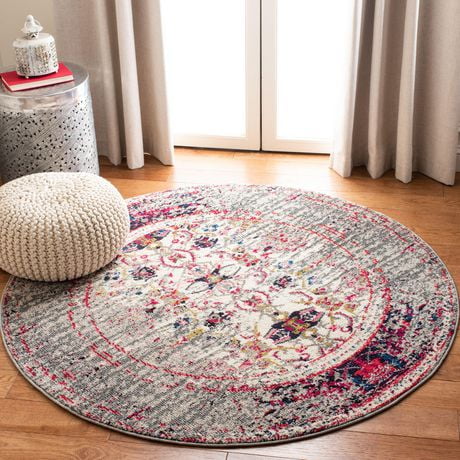 Click here for Safavieh Monaco Elsdon Abstract Area Rug Grey / Iv... prices