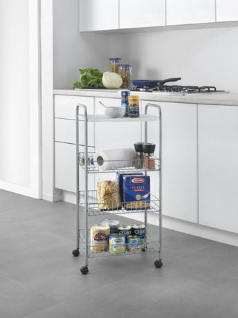 Metaltex Atlanta Rolling Cart | Walmart Canada