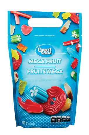 Great Value Mega Fruit Candy Mix | Walmart Canada