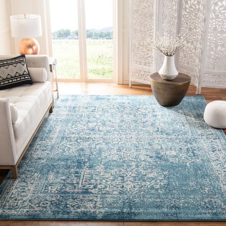 Click here for Safavieh Evoke Trena Traditional Area Rug Blue / I... prices