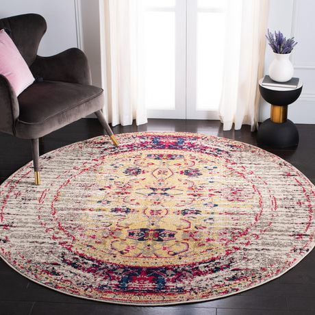 Click here for Safavieh Monaco Elsdon Abstract Area Rug Ivory / P... prices