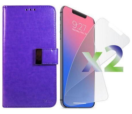 Click here for Exian Iphone Xs Max Screen Protectors X 2 And Pu L... prices