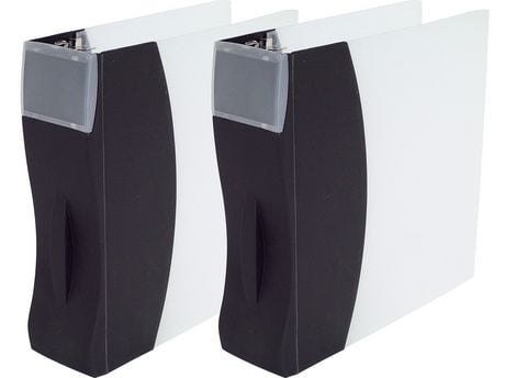 Storex Duratech Binder+ Hard Cover /3"-Inch /Black spine(2 units/pack ...