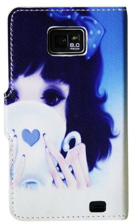 Click here for Exian Leather Wallet Case For Samsung Galaxy S2 -... prices