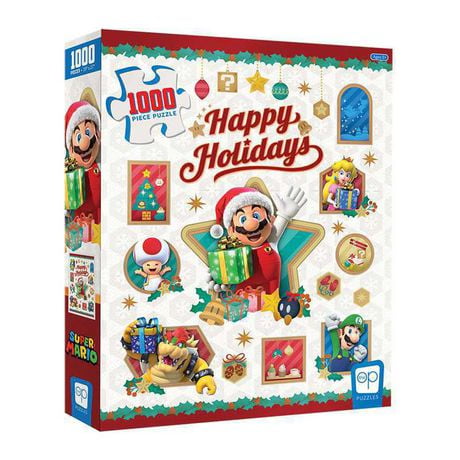 Click here for Usaopoly Super Mario Happy Holidays 1000 Piece Puz... prices