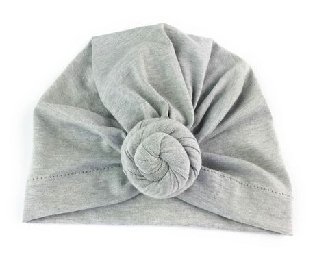 Click here for Baby Wisp - Infant Turban Knot Hat - Grey Grey 6-1... prices