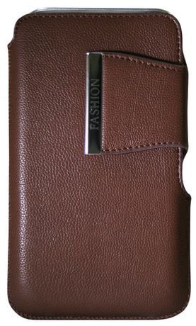 Click here for Exian Universal Pouch - Brown With Magnetic Fasten... prices