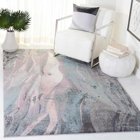 Click here for Safavieh Glacier Aleesha Abstract Area Rug Pink /... prices