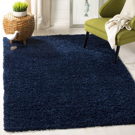 Click here for Safavieh Athens Solid Plush Shag Area Rug Navy 6 F... prices