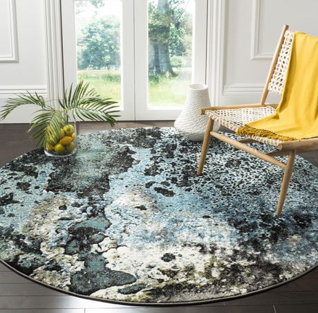 Click here for Safavieh Glacier Malanie Abstract Area Rug Blue /... prices