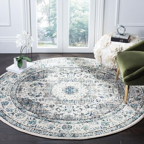 Click here for Safavieh Evoke Teale Traditional Area Rug Grey / I... prices