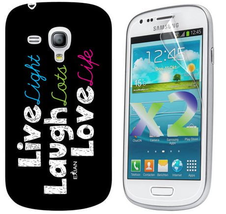 Click here for Exian Case For Samsung Galaxy S3 Mini - Live Laugh... prices