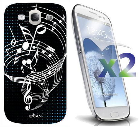 Click here for Exian Case For Samsung Galaxy S3  Musical Notes -... prices