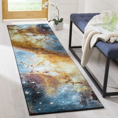 Click here for Safavieh Galaxy Kalden Astronomy Area Rug Orange /... prices