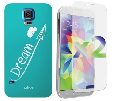 Click here for Exian Case For Samsung Galaxy S5  Dream White - Te... prices