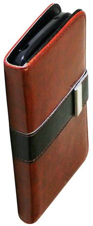 Click here for Exian Case For Nexus 4 - Leather Wallet Brown prices